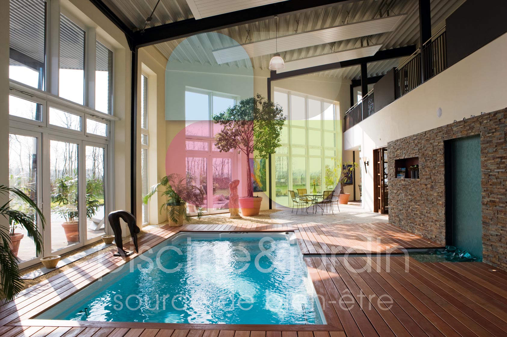 Installation de fontaine et cascade pour piscine dans le Nord